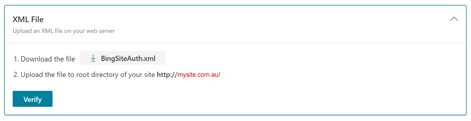 How do I verify my site with Bing? - Love Communications