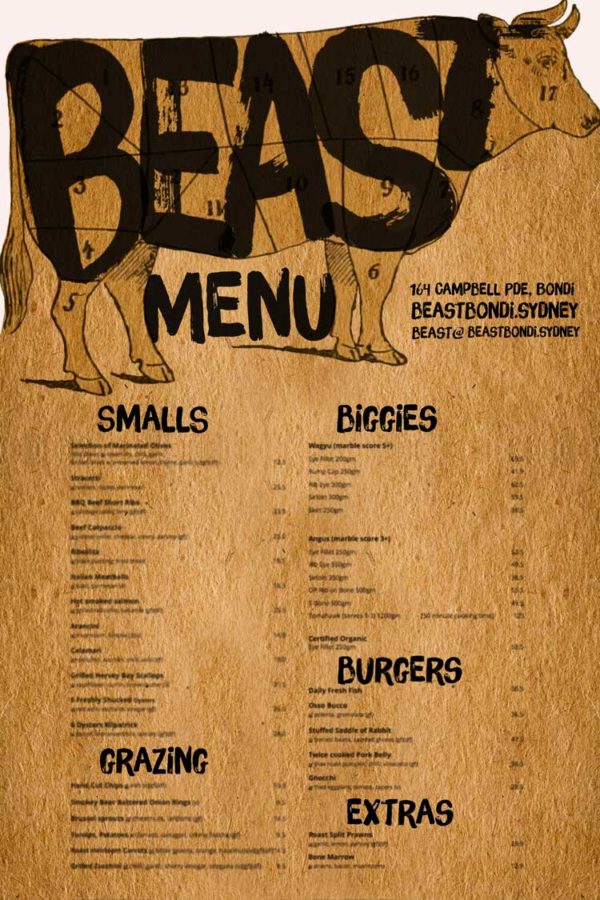 Beast burger bar and grill - Love Communications